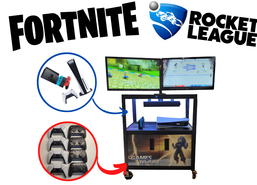 Rent Your Own Gaming Arcade Bundle - Games To Go